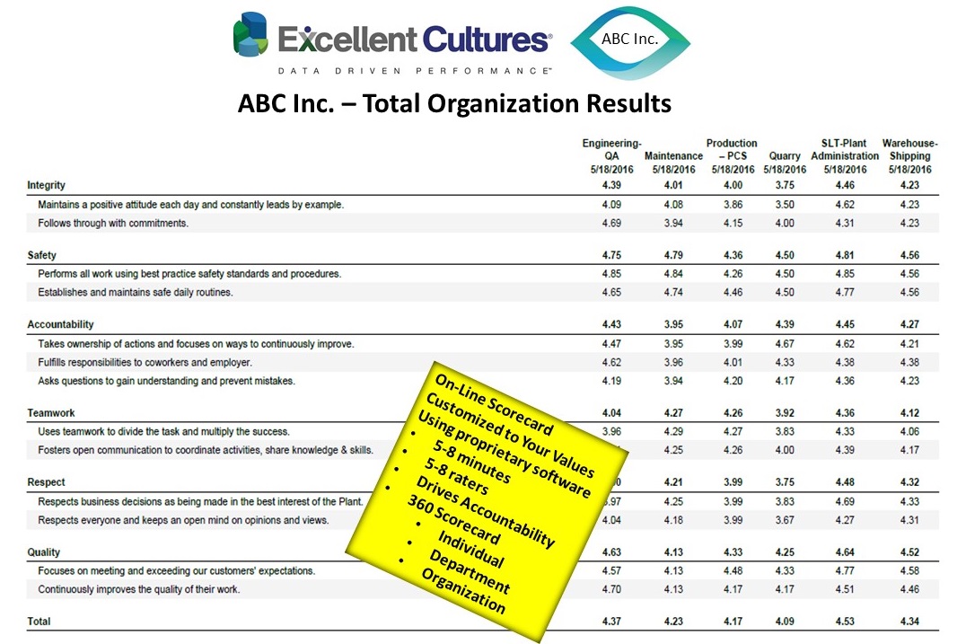 Excellent Cultures - Passionate About Your Corporate Values?